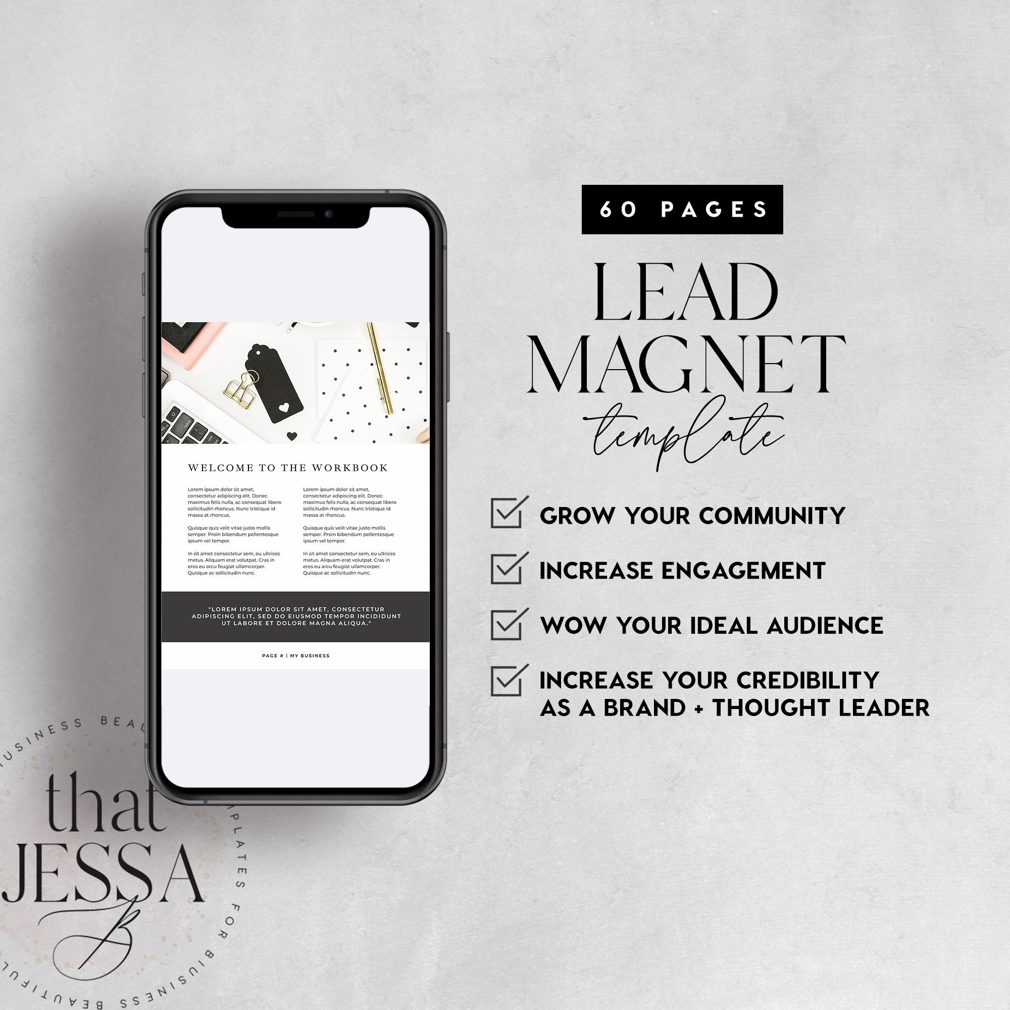 Lead Magnet Bundle, Canva Template, Workbook Templates, Cheat Sheets ...