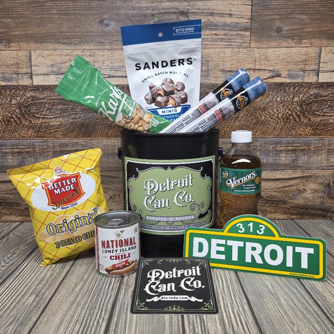 The Detroit Vintage Gift Can Collection - Etsy