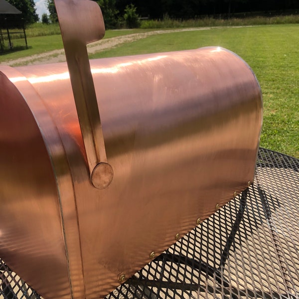 Copper Mailbox - Etsy