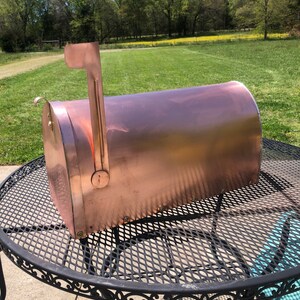 Copper Mailbox Hand Made - Etsy