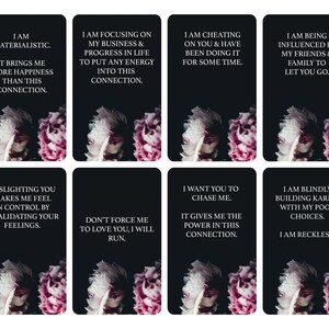 Dark Confessions 5 Decks Printable Oracle Cards Bundle Digital File 50 ...