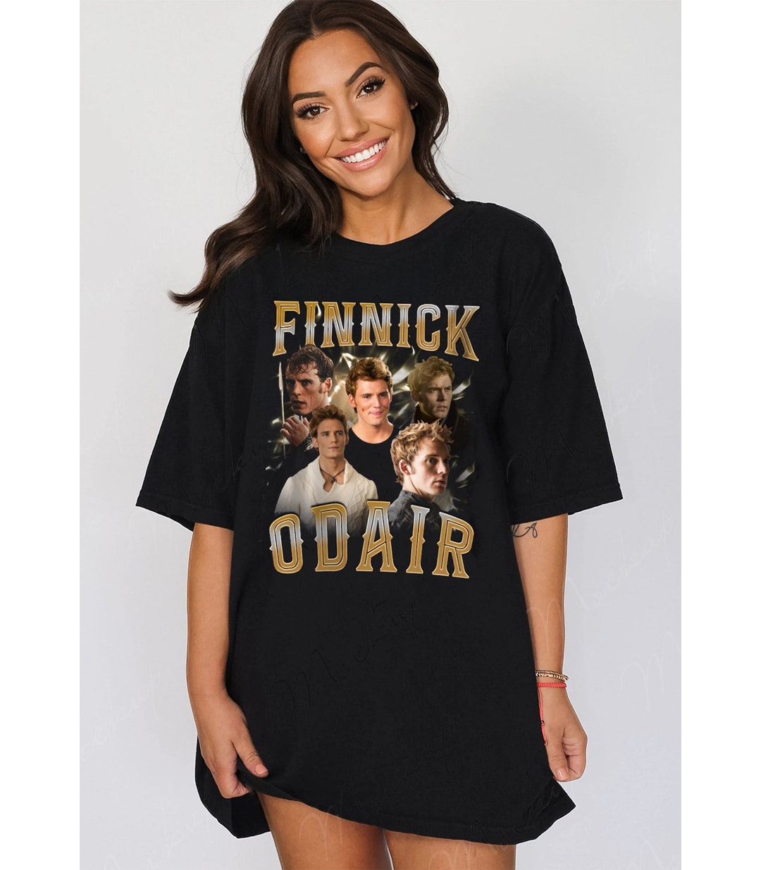 Camisa Finnick Odair, Finnick Odair Vintage 90S Bootleg Graphic Tee, Sam Claflin The Hunger ...