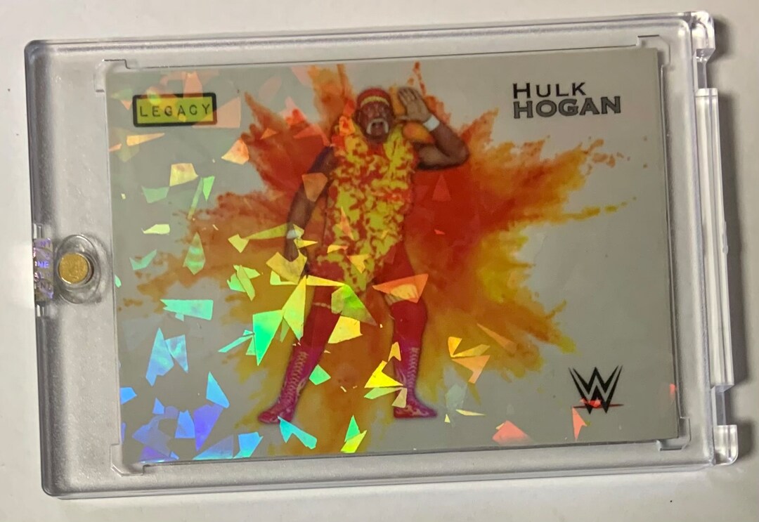 2022 Hulk Hogan Color Blast White Holo Cracked Ice Refractor - Etsy
