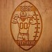 Personalized Football Ornament SVG | Custom Name Svg | Football Player ...