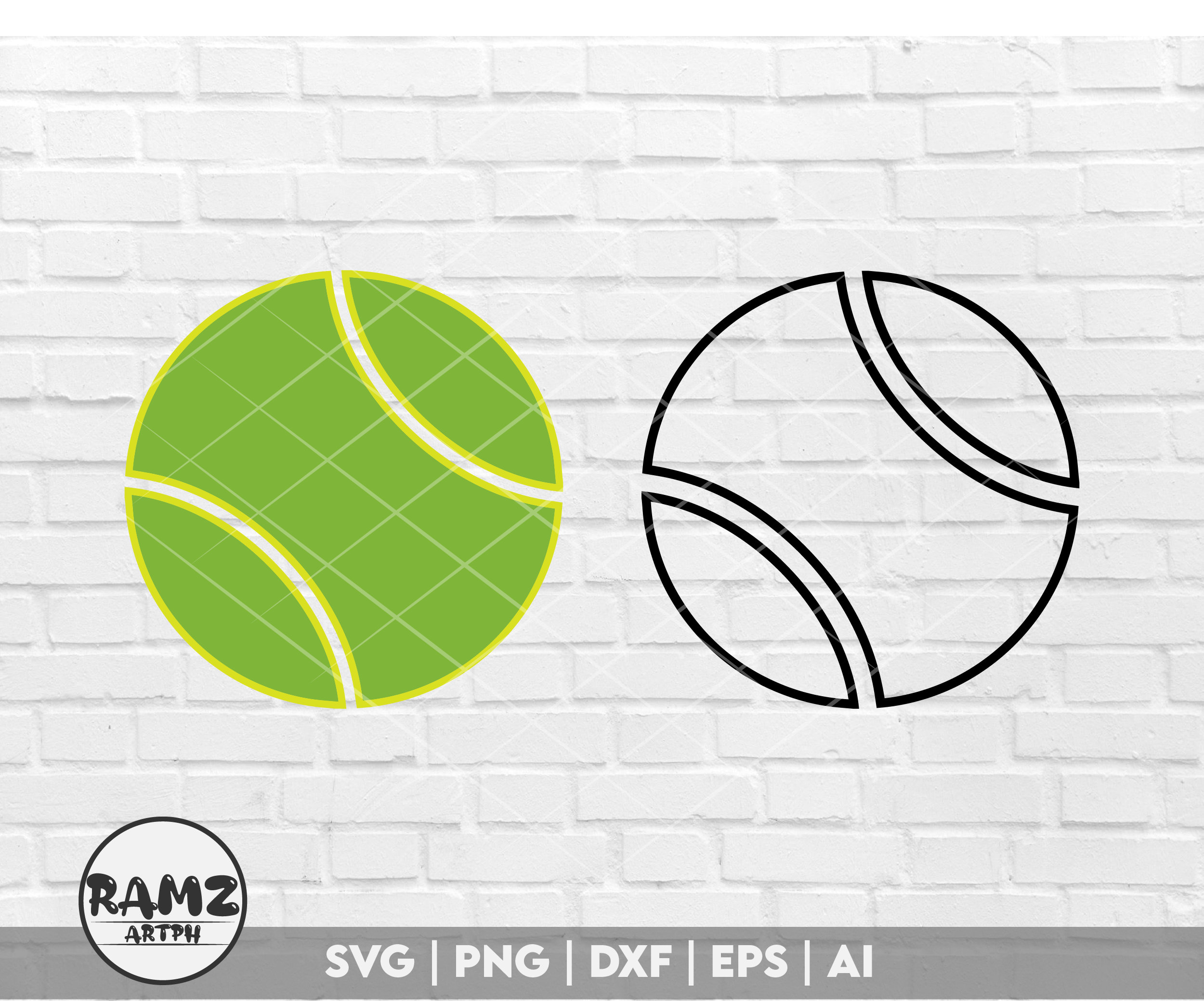 Tennis Ball SVG, Tennis Svg, Tennis Ball for Cricut, Tennis Ball ...