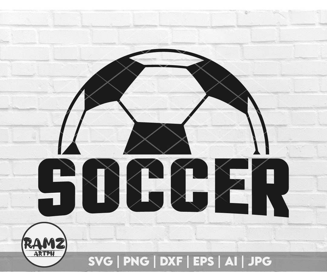 Soccer SVG File Ball Logo - Soccer Svg, Soccer Ball Svg, Football Svg ...