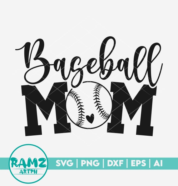 Baseball SVG File Mom Baseball Svg Softball Svg Baseball - Etsy