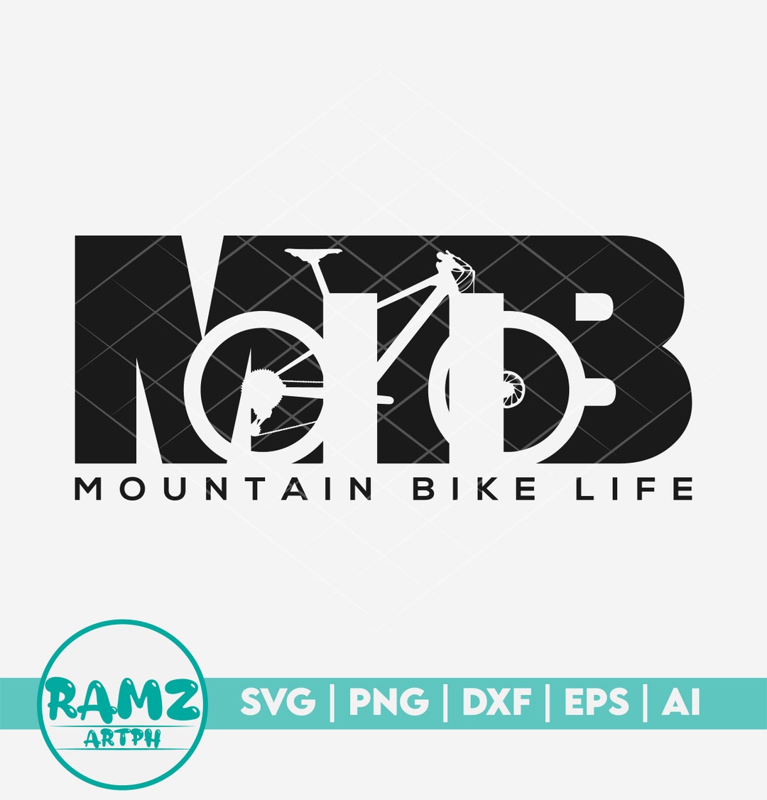 Mtb SVG File Mountain Bike Life- Mountain Bike Svg, Mtb Svg, Biker Svg ...