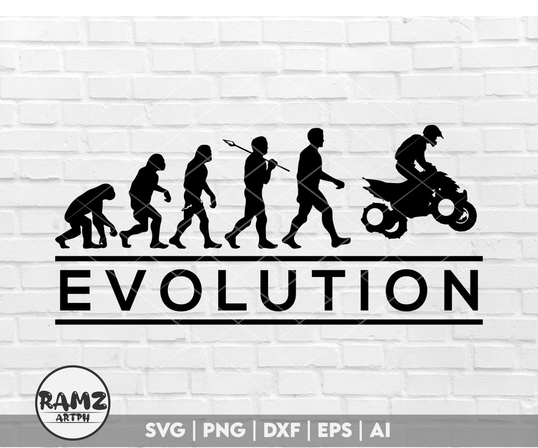 Atv SVG File Evolution - Atv Svg, 4 Wheeler Svg, Mud Riding Svg ...