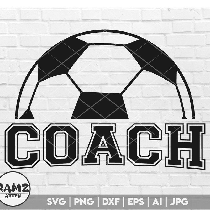 Soccer Coach Svg - Etsy