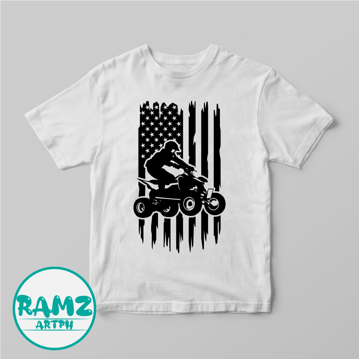 ATV Svg File Us Flag Atv Svg Patriotic Flag Svg 4 Wheeler - Etsy