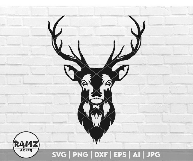 Hirsch Jagd svg Hirschkopf svg Jäger svg Plotterdatei - Etsy Österreich