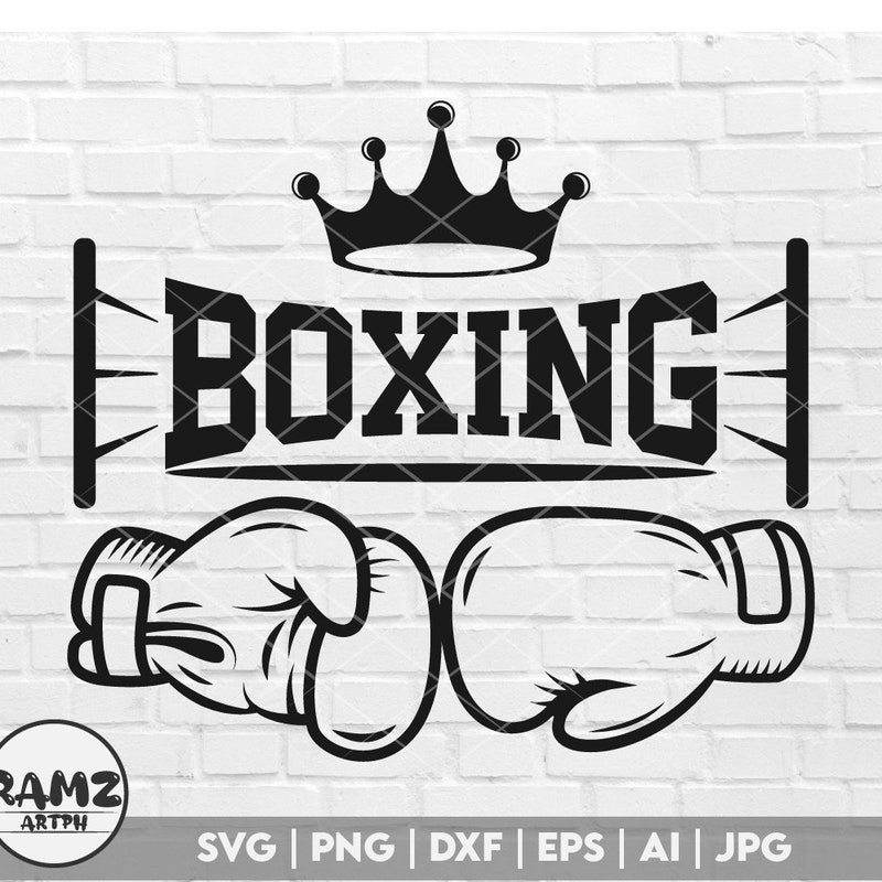 Boxing Svg - Etsy