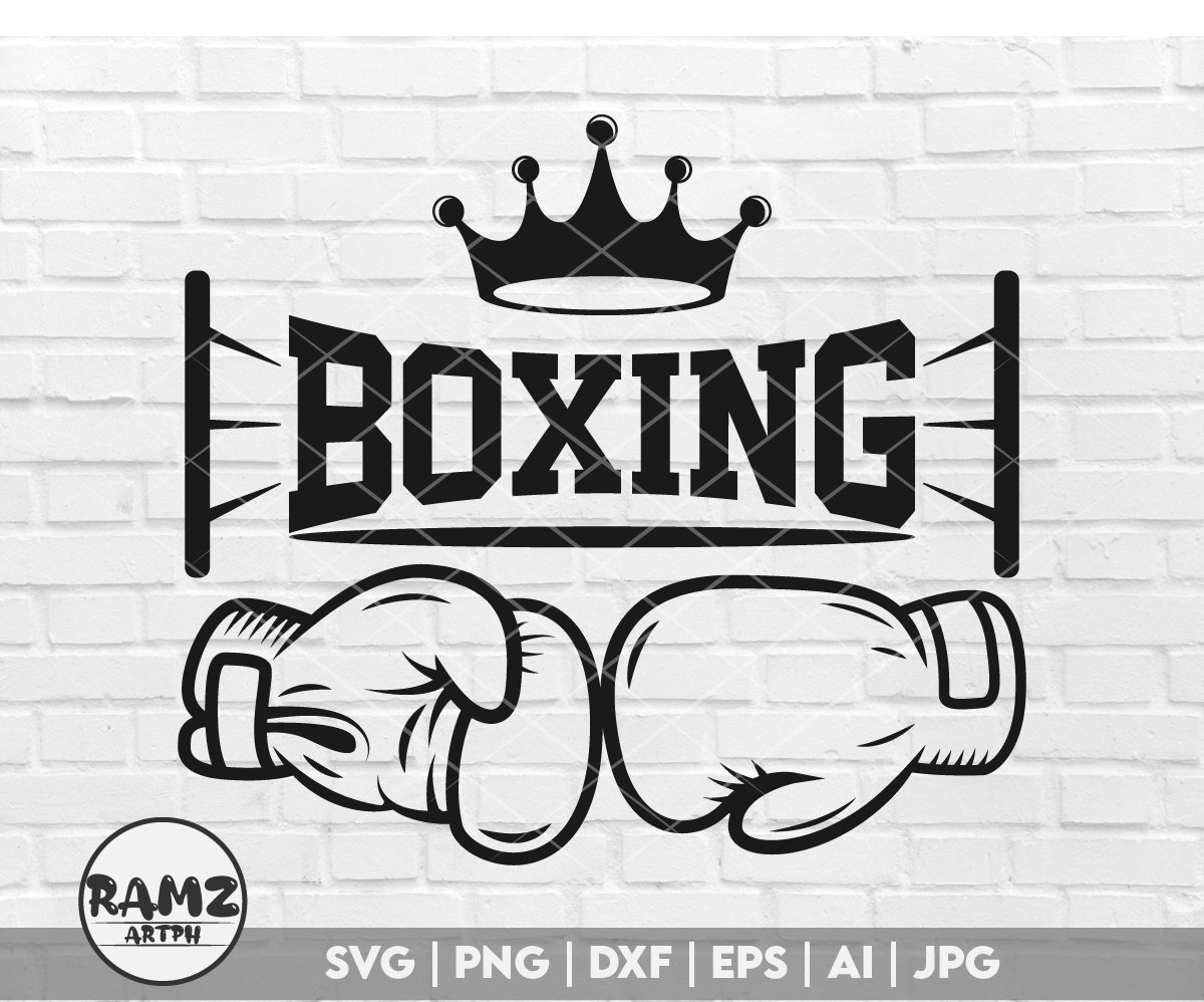 Boxing SVG, Boxing Arena Svg, Boxing Gloves Svg, Boxer Svg, Fighting ...