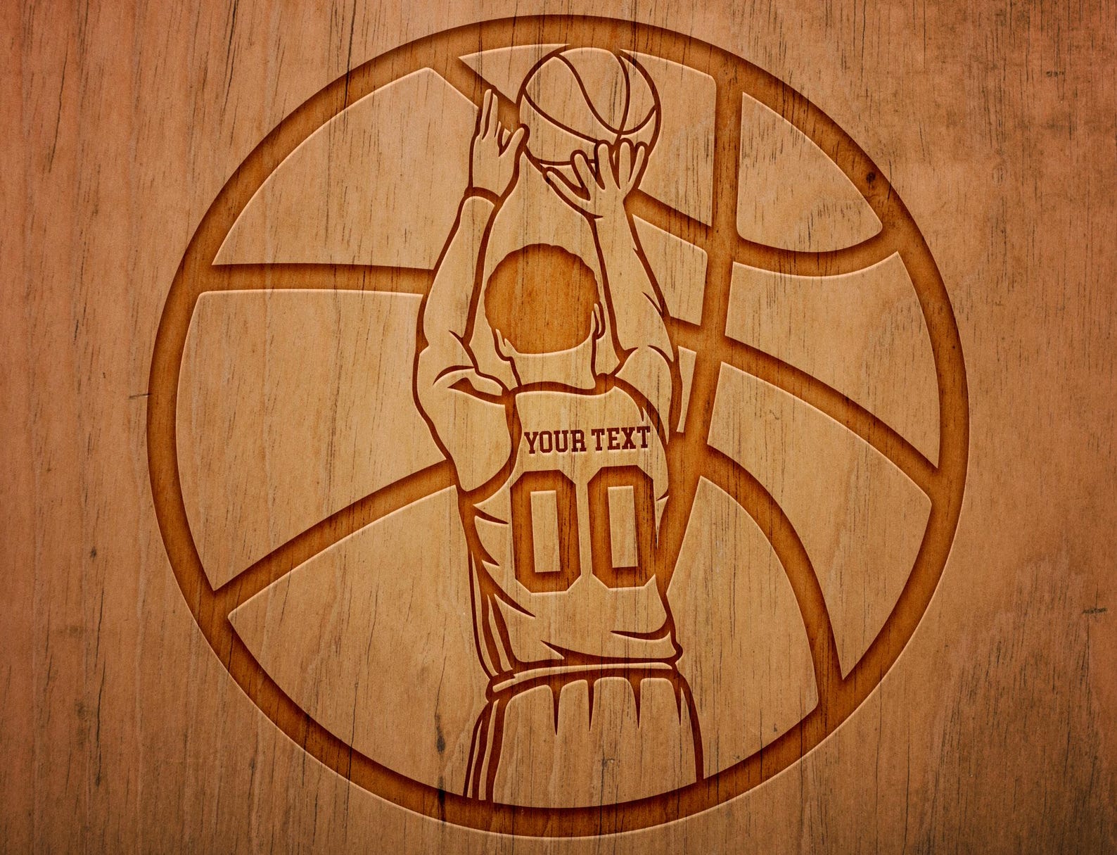 Basketball Player Ornament SVG - Personalized Name Svg, Basketball ...