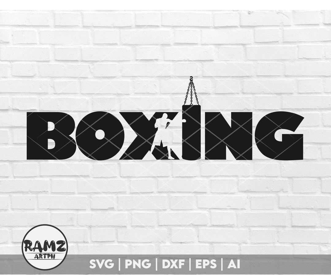 Boxing SVG, Boxing Silhouette Svg, Boxing Gloves Svg, Boxer Svg ...