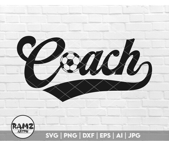 Soccer SVG File Coach Logo Soccer Svg Soccer Ball Svg | Etsy