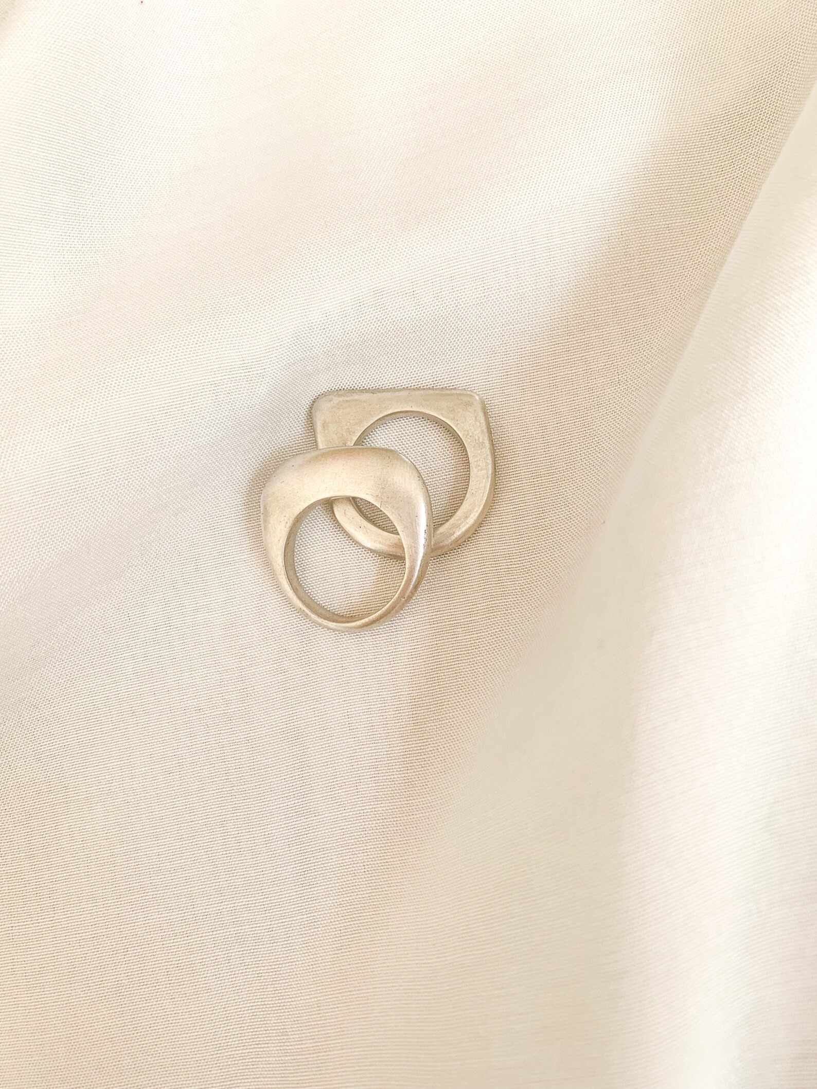 Set of 2 Unique Stacking Rings Promise Ring for Him Pointer - Etsy