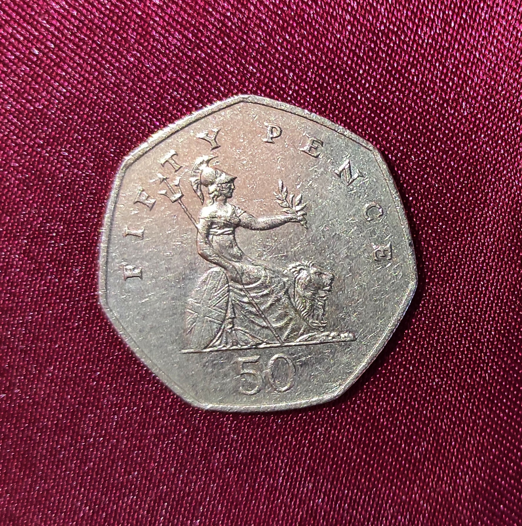 Great Britain Coin 50 Fifty Pence 1997 SPL Great Britain Coin Fifty