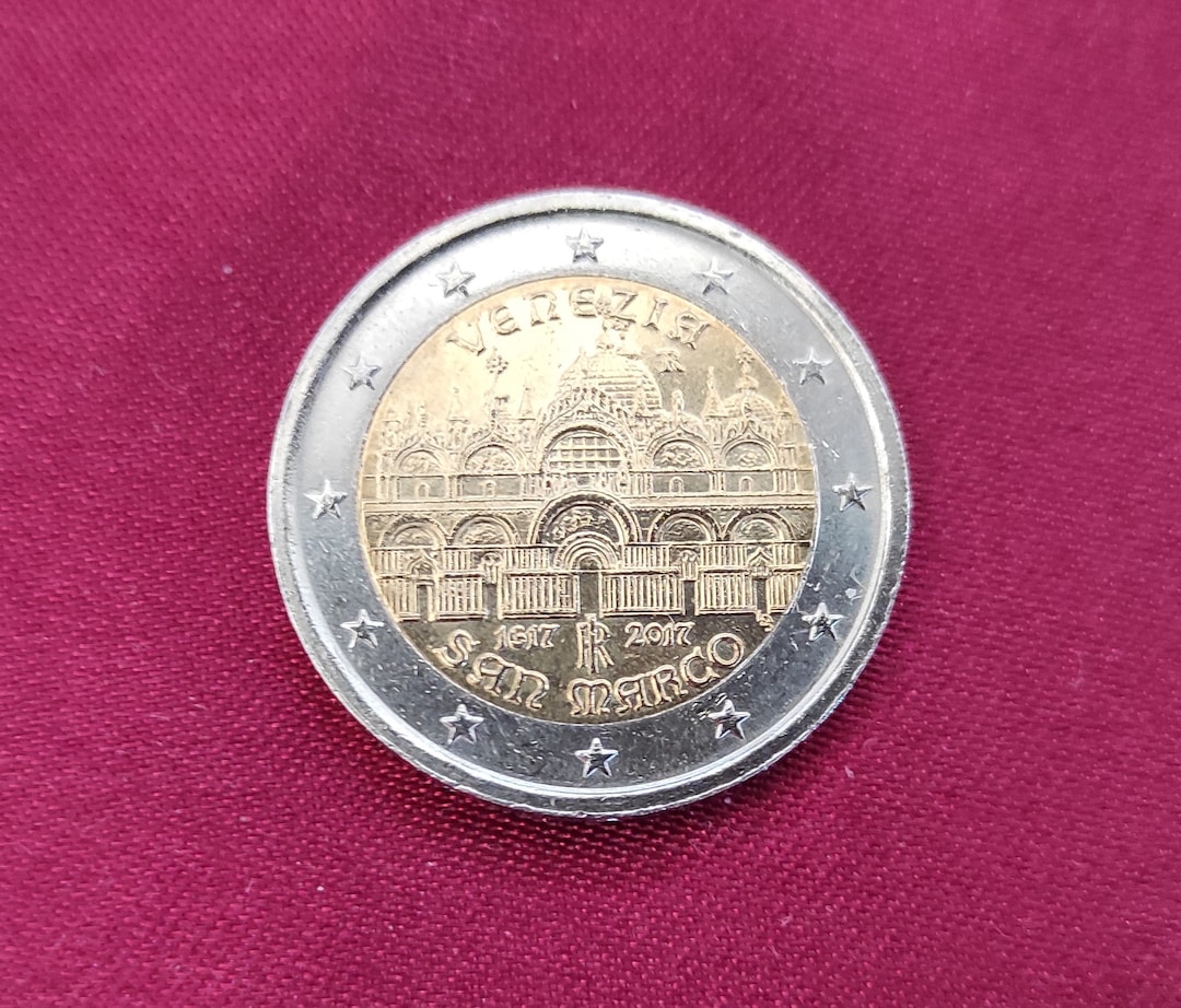 Italy Commemorative Coin 2 Euro 2017 Venice San Marco Spl/qfdc Italy ...