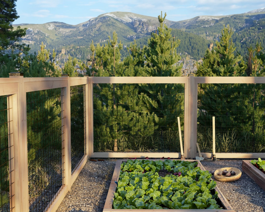 Fence Plan, Wild Hog Panel 60x72, PDF Download - Etsy