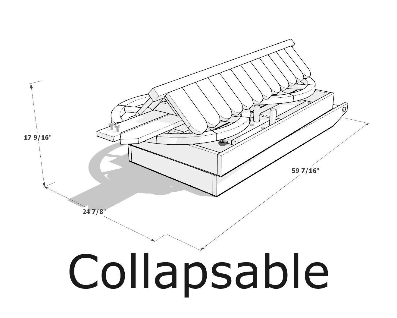 DIY Collapsible Dessert Cart Plans, Wooden Display Cart, Digital PDF ...