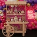 DIY Collapsible Dessert Cart Plans, Wooden Display Cart, Digital PDF ...