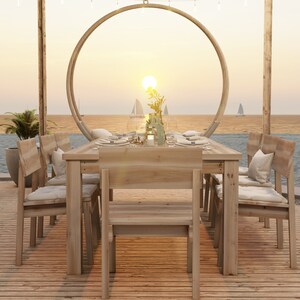 Dining Table and Chair Set Plan Bundle, PDF Download - Etsy