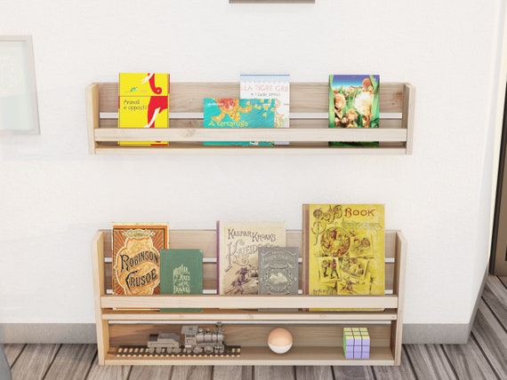 DIY Plan: Montessori Wall Shelf and Display | Etsy