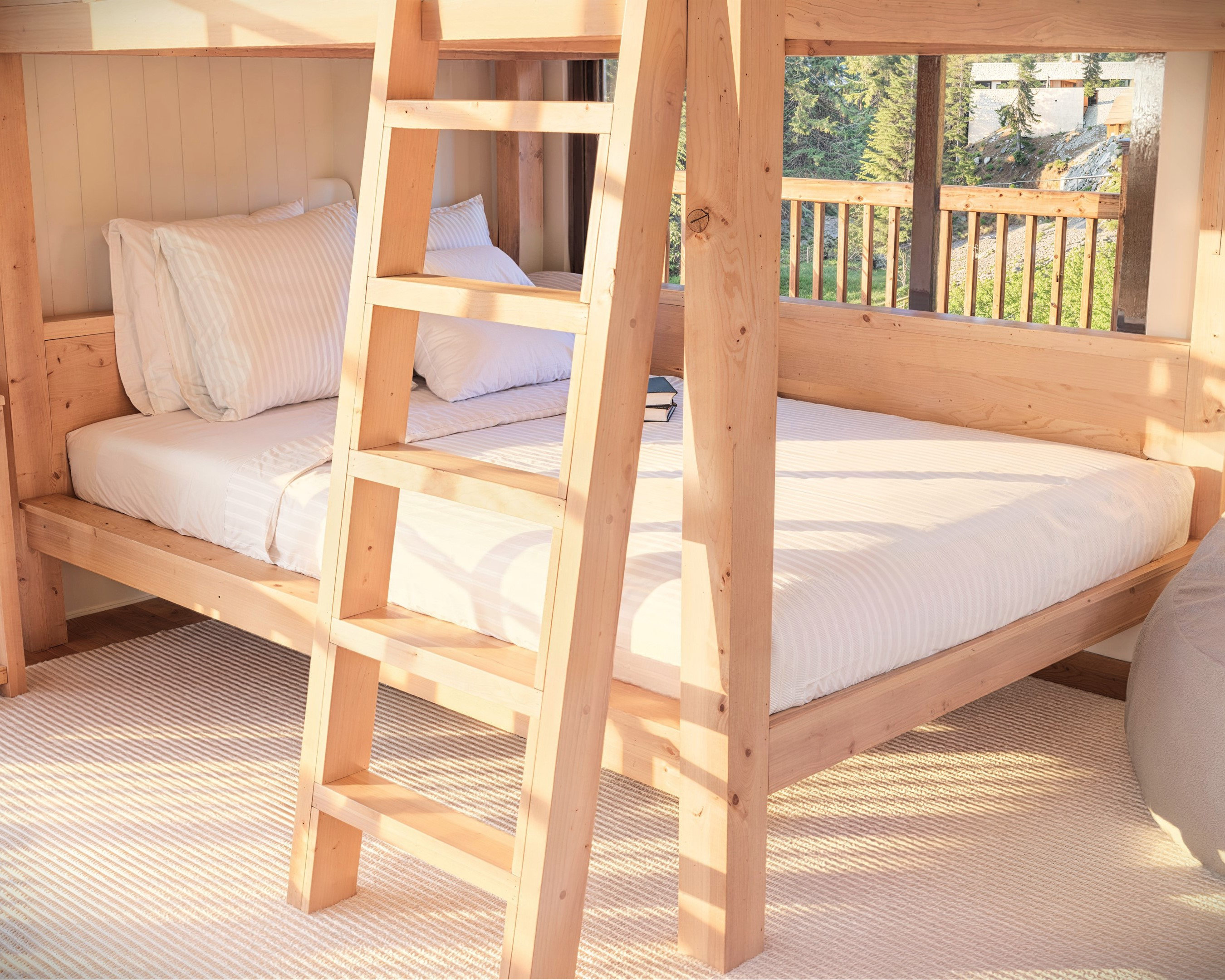 PDF Download Full Over Full Bunk Bed Plan Build Blueprints Wooden Bunk Bed Instructions Camp Bed Adult Bunk Bed Loft Bed Etsy UK
