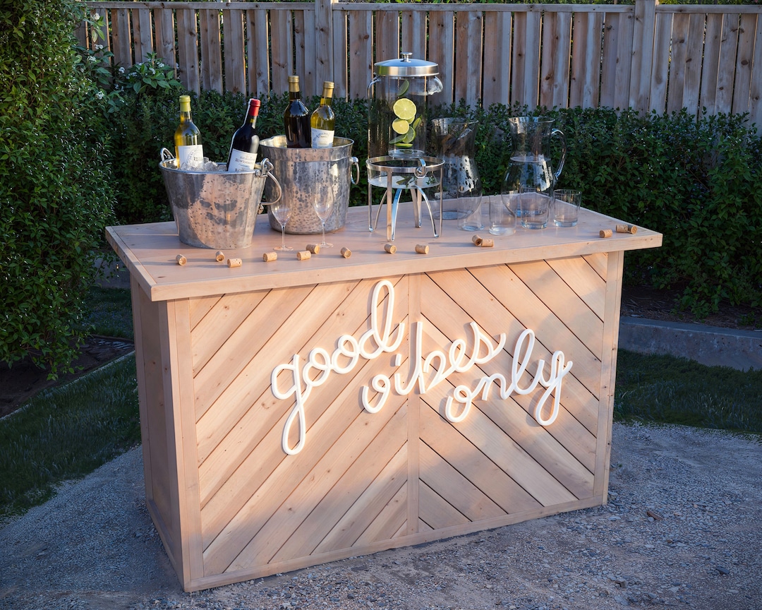 Folding Coffee Bar Plan, Mobile Event Bar, PDF Download - Etsy