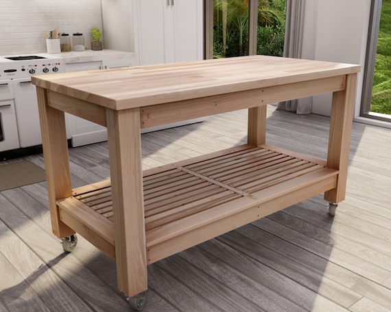 Diy Butcher Block Dining Table