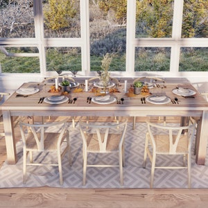 PDF Download, Easy Full Size Dining Table DIY Plan - Etsy