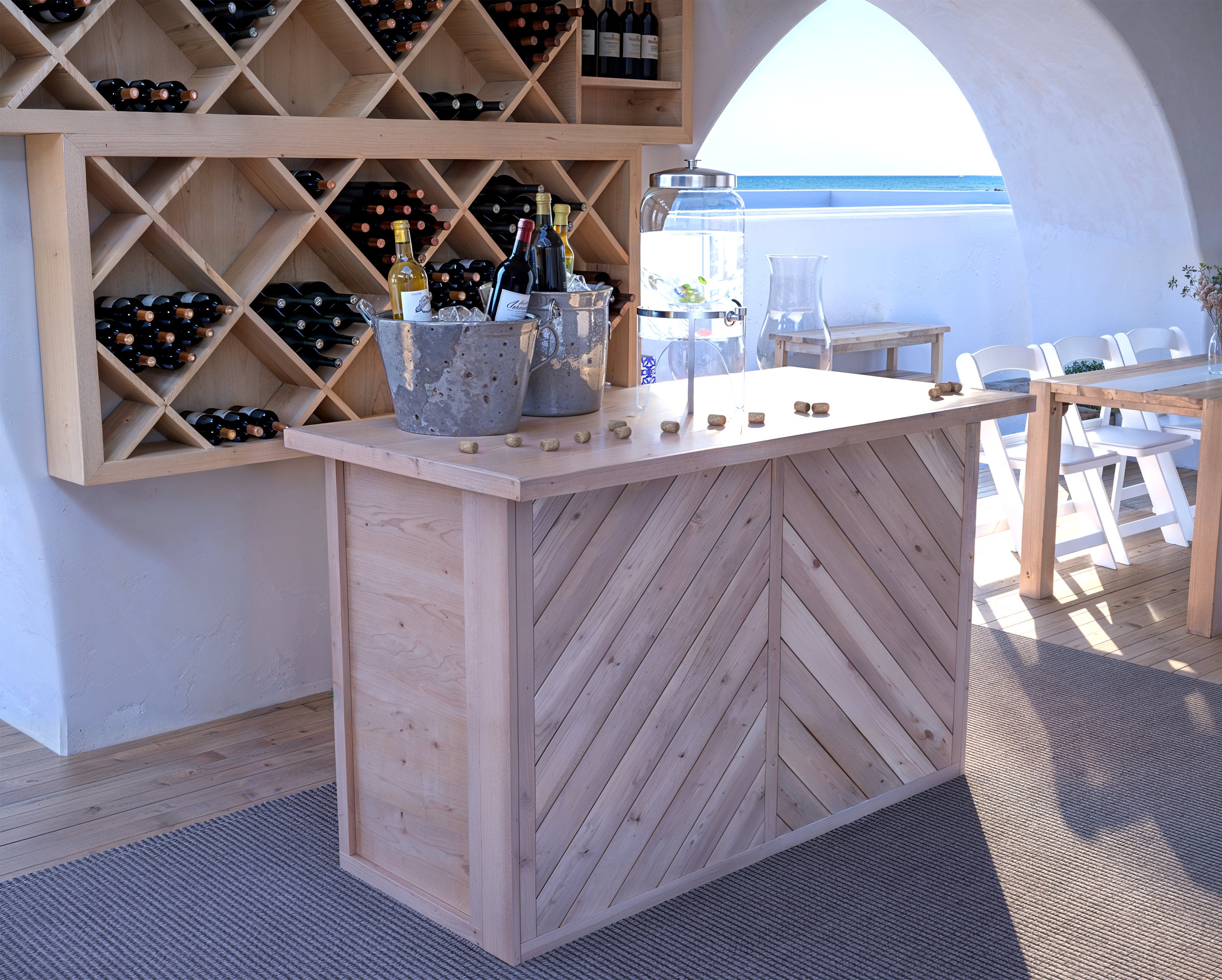Folding Coffee Bar Plan, Mobile Event Bar, PDF Download - Etsy