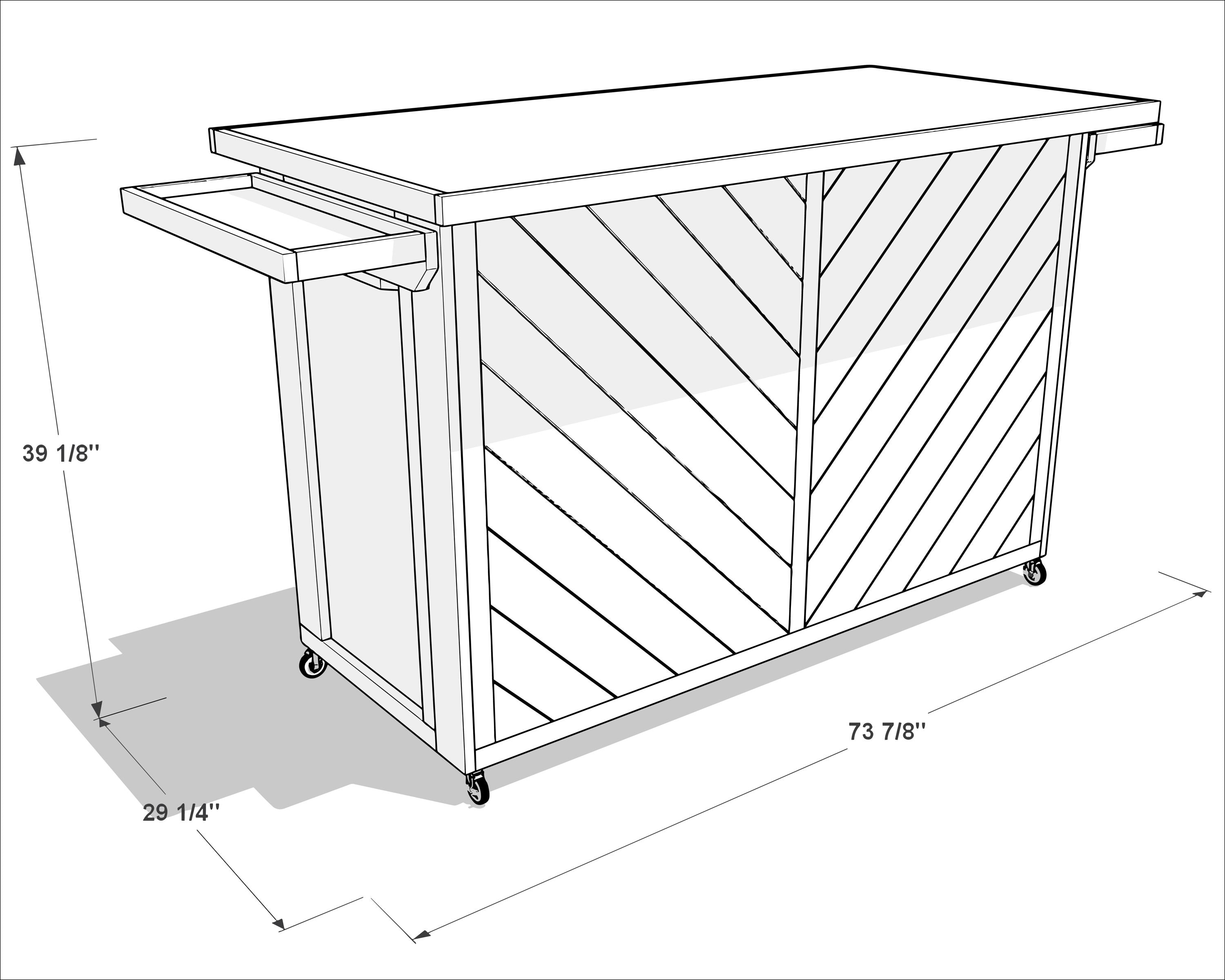 Folding Coffee Bar Plan, Mobile Event Bar, PDF Download - Etsy Canada