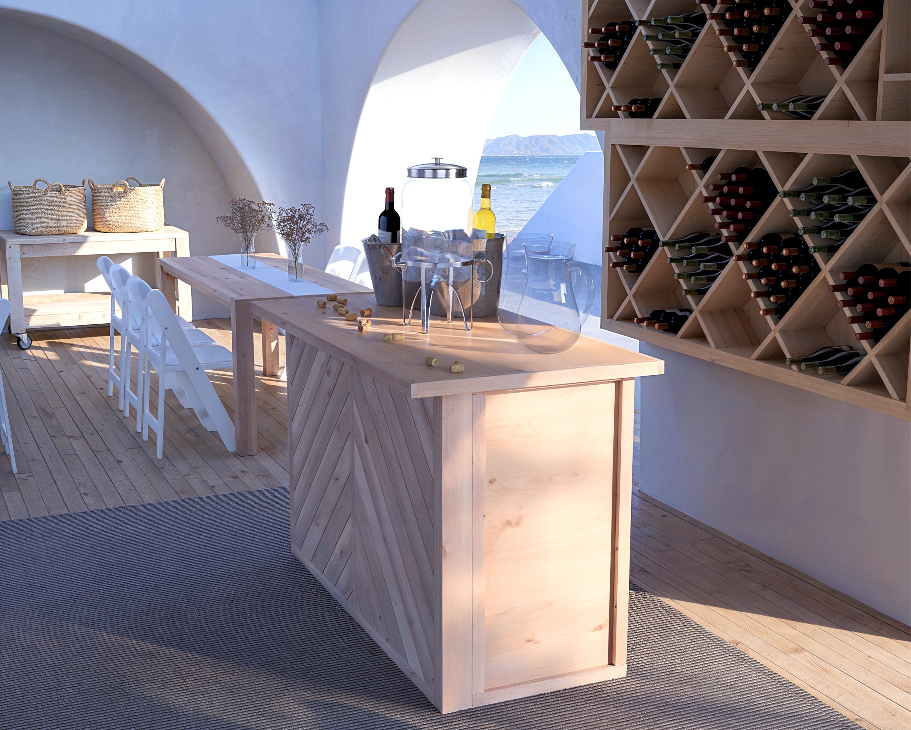 Folding Coffee Bar Plan, Mobile Event Bar, PDF Download - Etsy