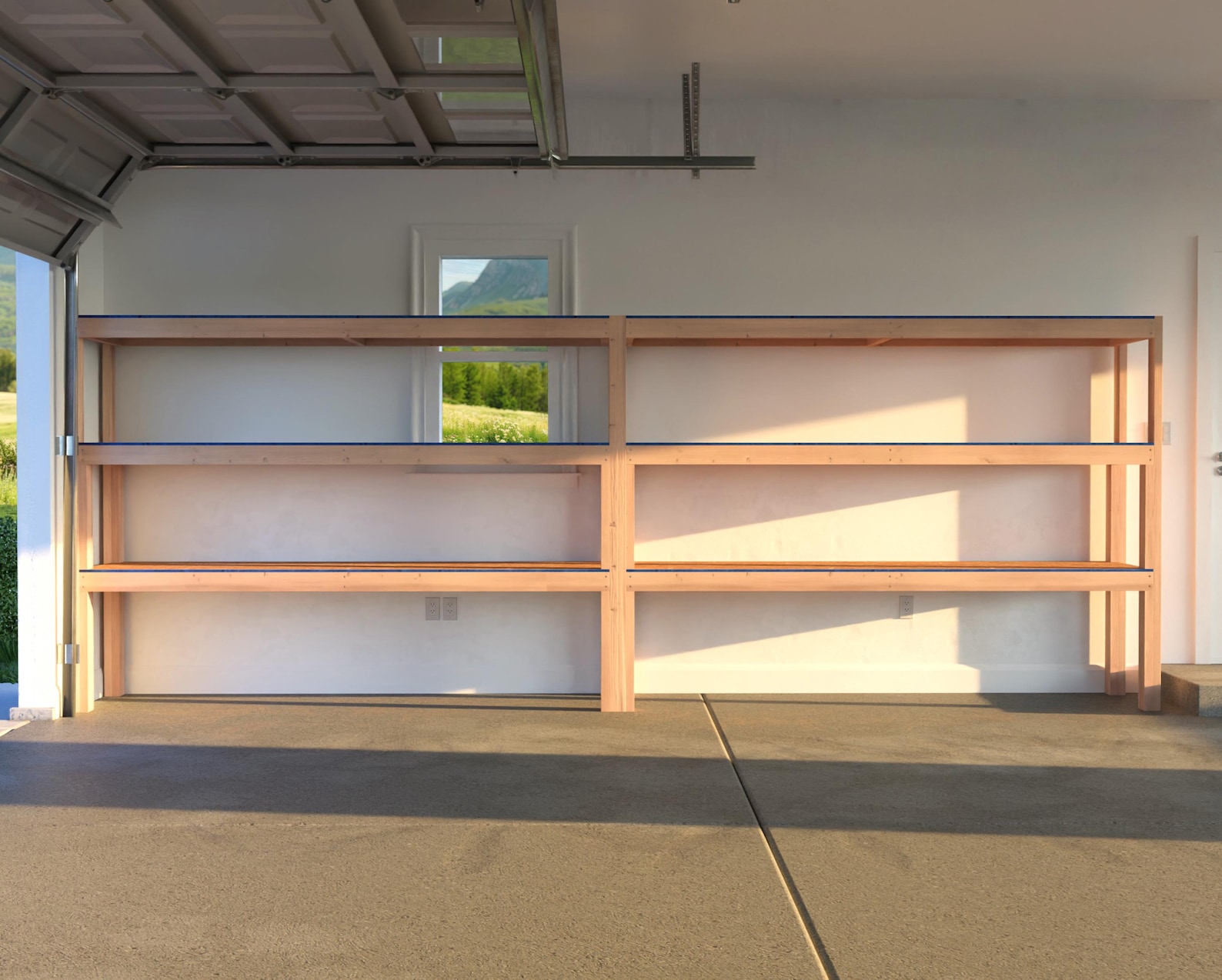 Garage Shelf Plan, Heavy Duty 2x4 and Plywood, PDF Download - Etsy
