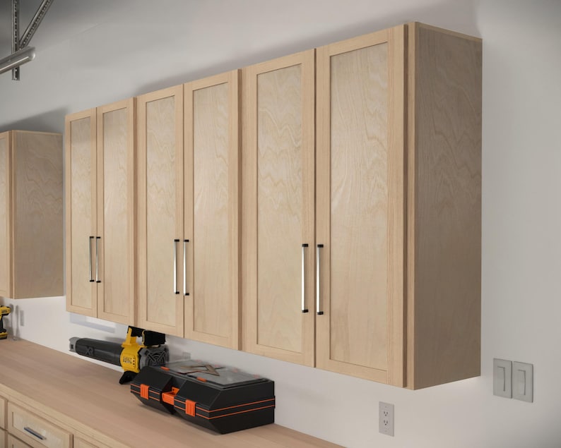 Digital Download: DIY Wall Cabinet Plans for Kitchen & Garage ...