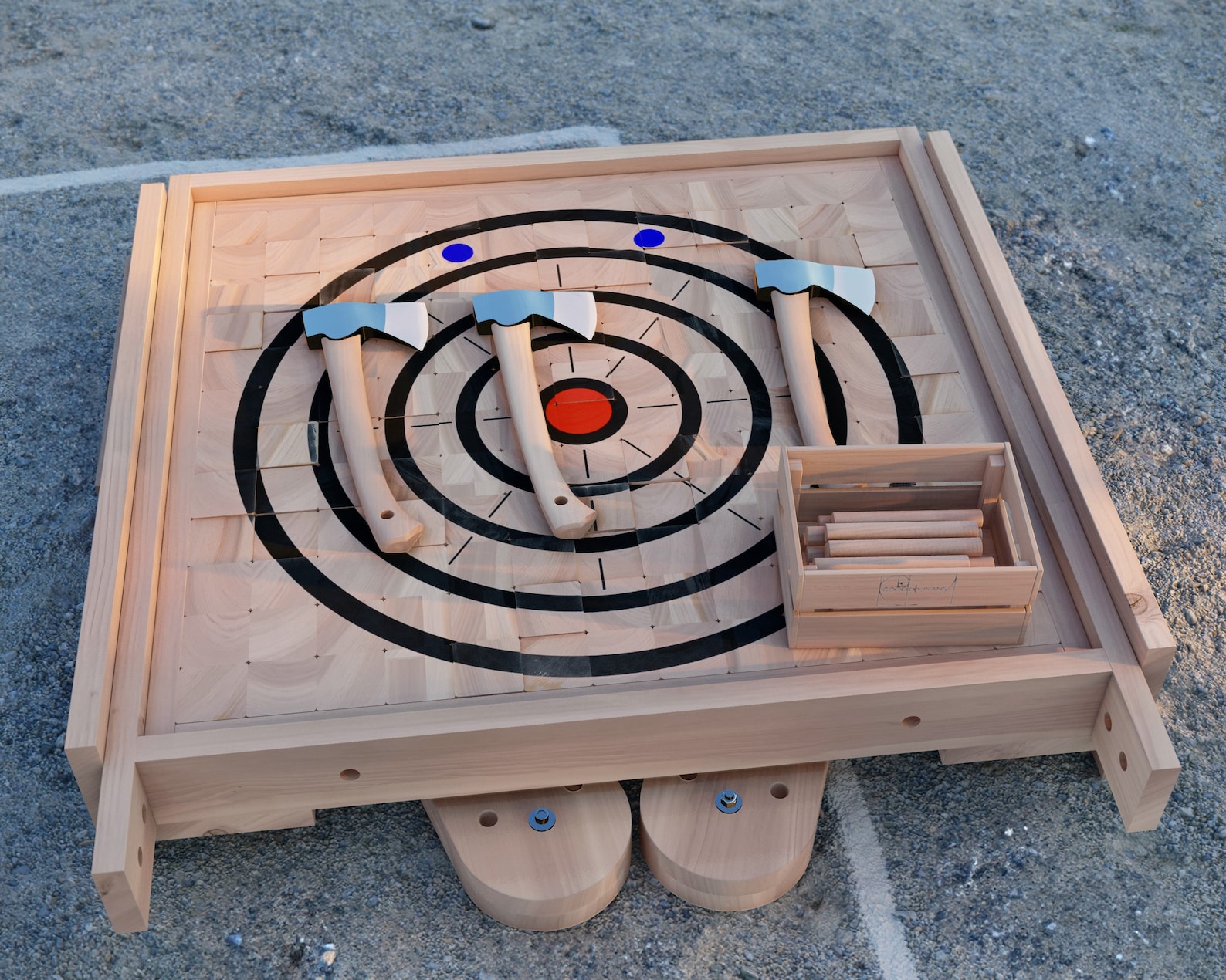 Axe Throwing Target Plan, Foldable Mobile XL, PDF Download - Etsy