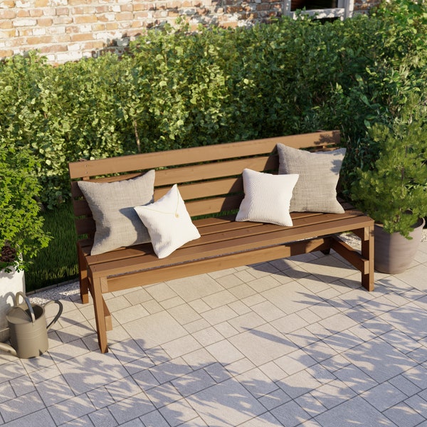 Park Bench Pattern - Etsy