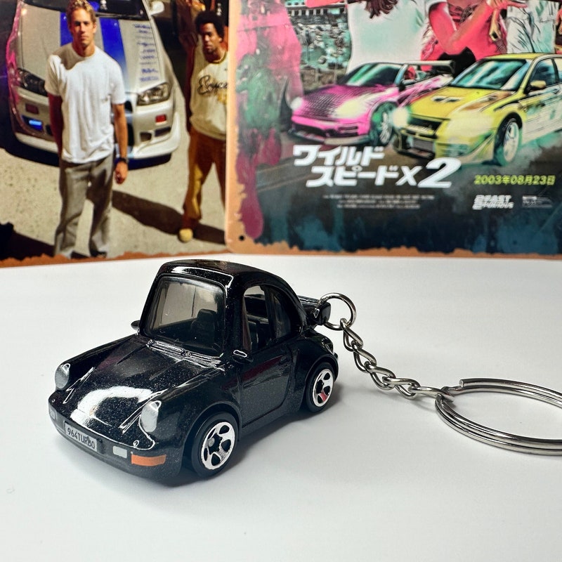Porsche Hot Wheels Keychain - Etsy