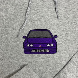 Integra (pick Your Color Car)embroidered Hoodie or Crewneck - Etsy