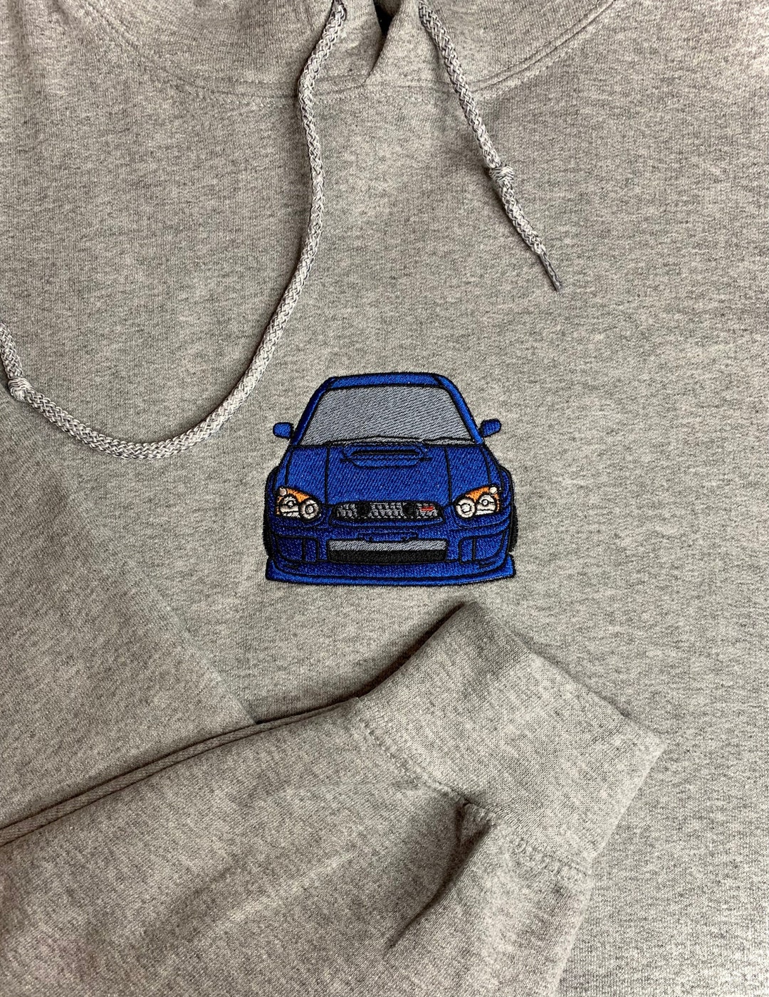Subie Wrx Sti Blob Eye (pick Your Color Car) Embroidered HOODIE OR ...