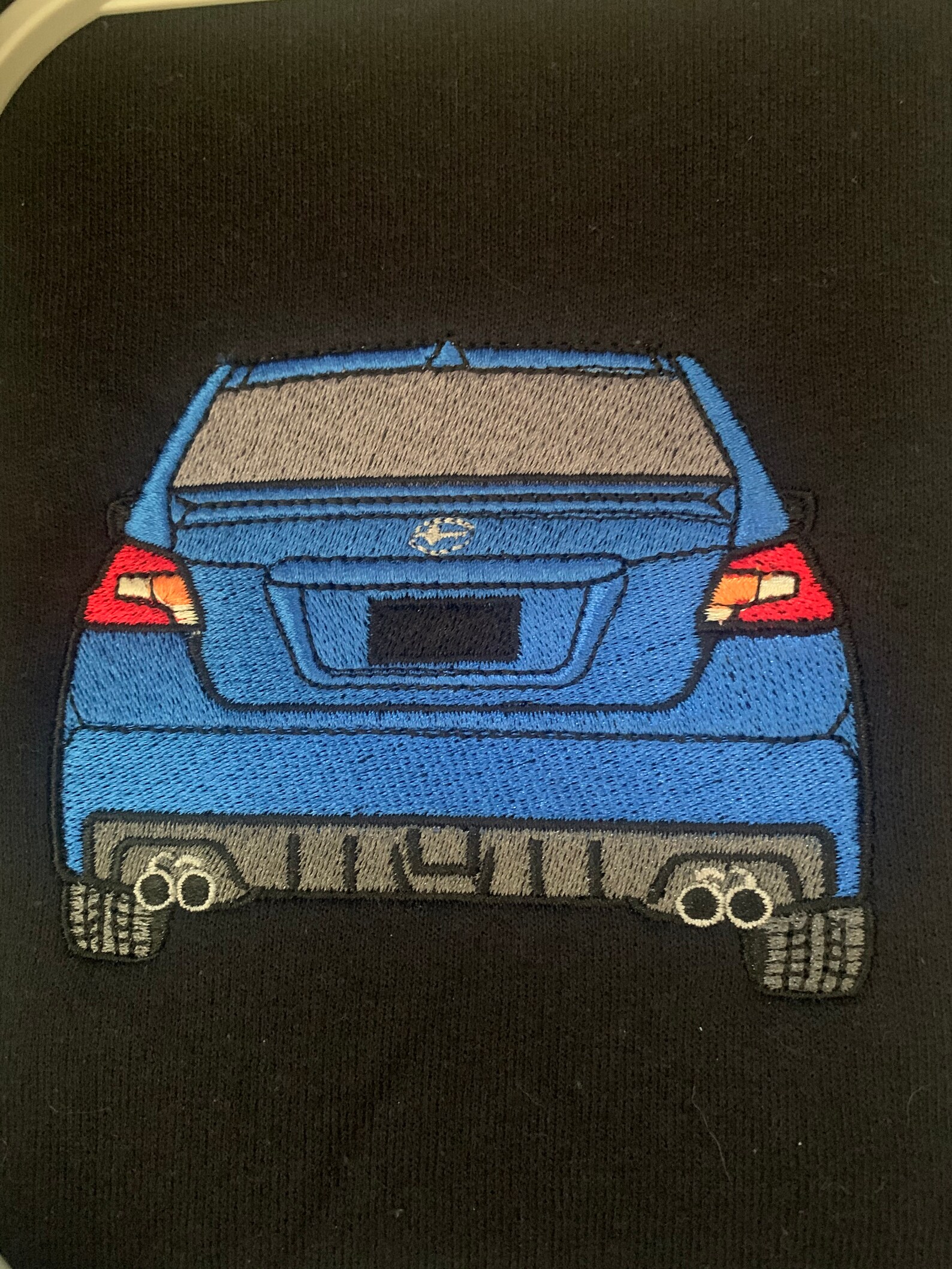 Subie WRX Sti pick Your Color Car Embroidered HOODIE or - Etsy