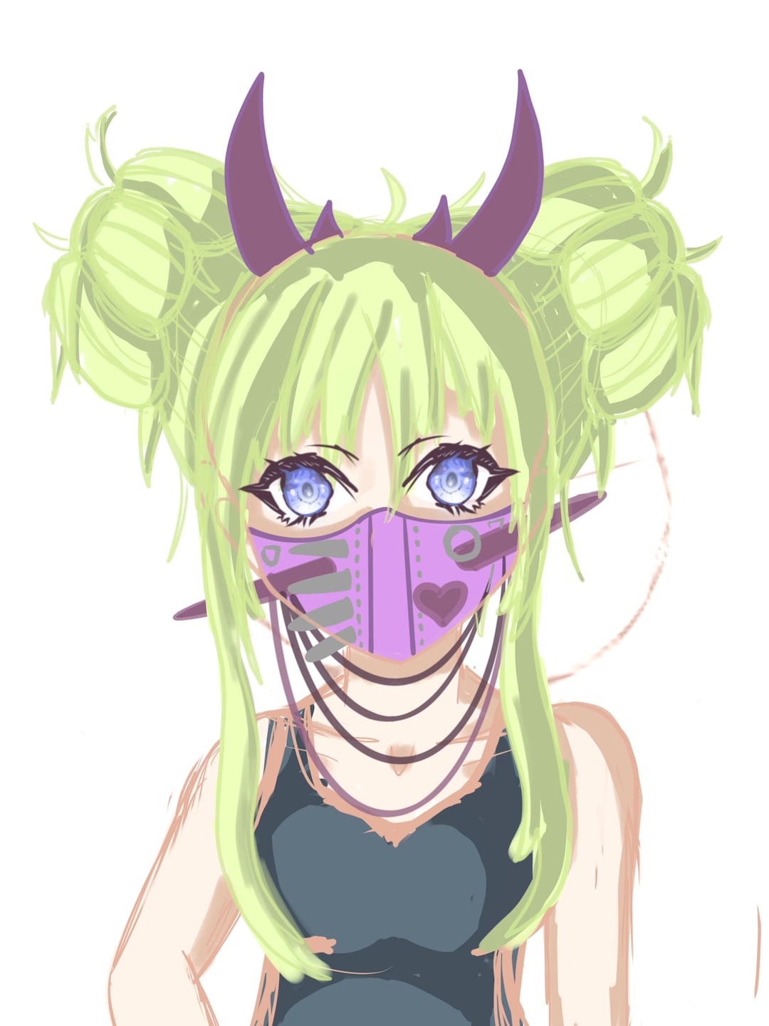 Custom OC Digital Drawing - Etsy