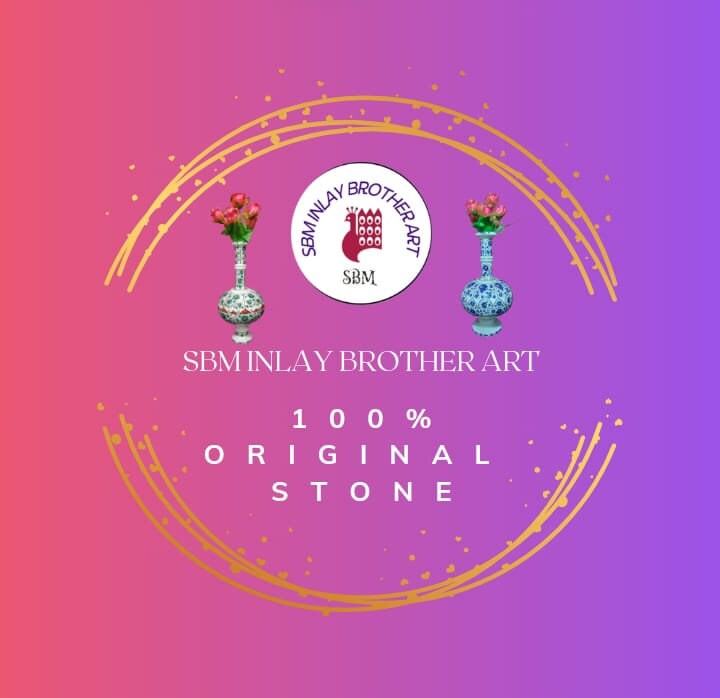 Inlay Marble Coffee Table Top, White Marble Table Replacement, Unique ...