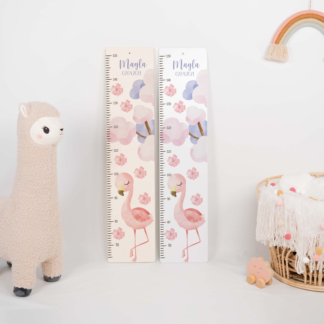 Personalized Growth Chart for Children - Handmade From Wood ...