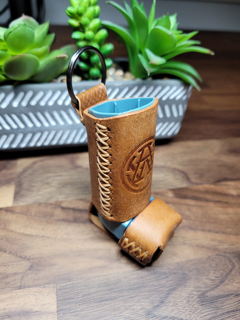 Ventolin Asthma Inhaler Leather Sleeve Keyring Case PDF Template - Etsy