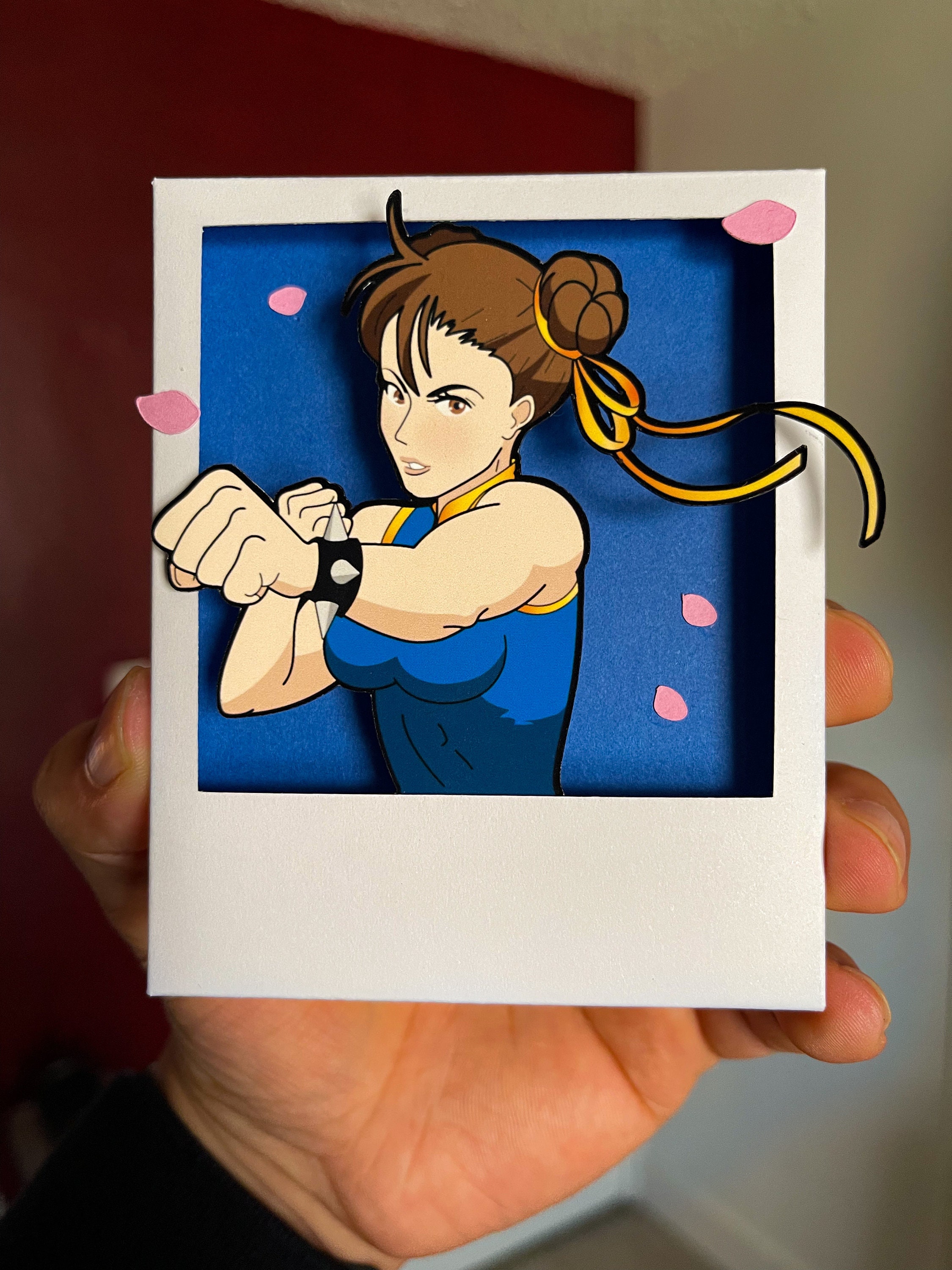 3D Paper Design of Anime/manga Decoration - Etsy