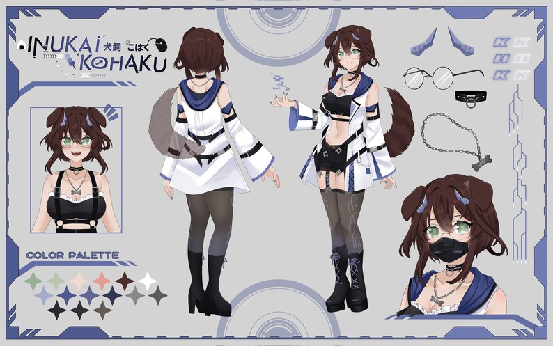 Reference Sheet Anime Style - Etsy